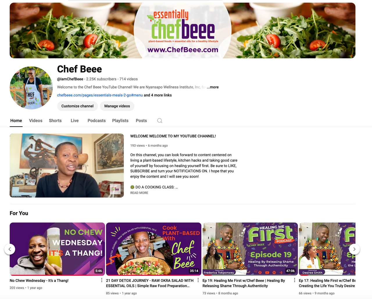 ESSENTIALLY CHEF BEEE – Essentially Chef Beee