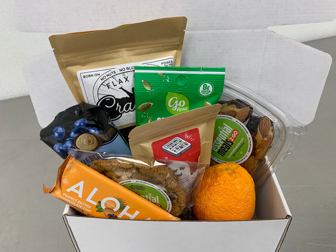 Snackages! Healthy Plant-Based Snack Boxes – Essentially Chef Beee